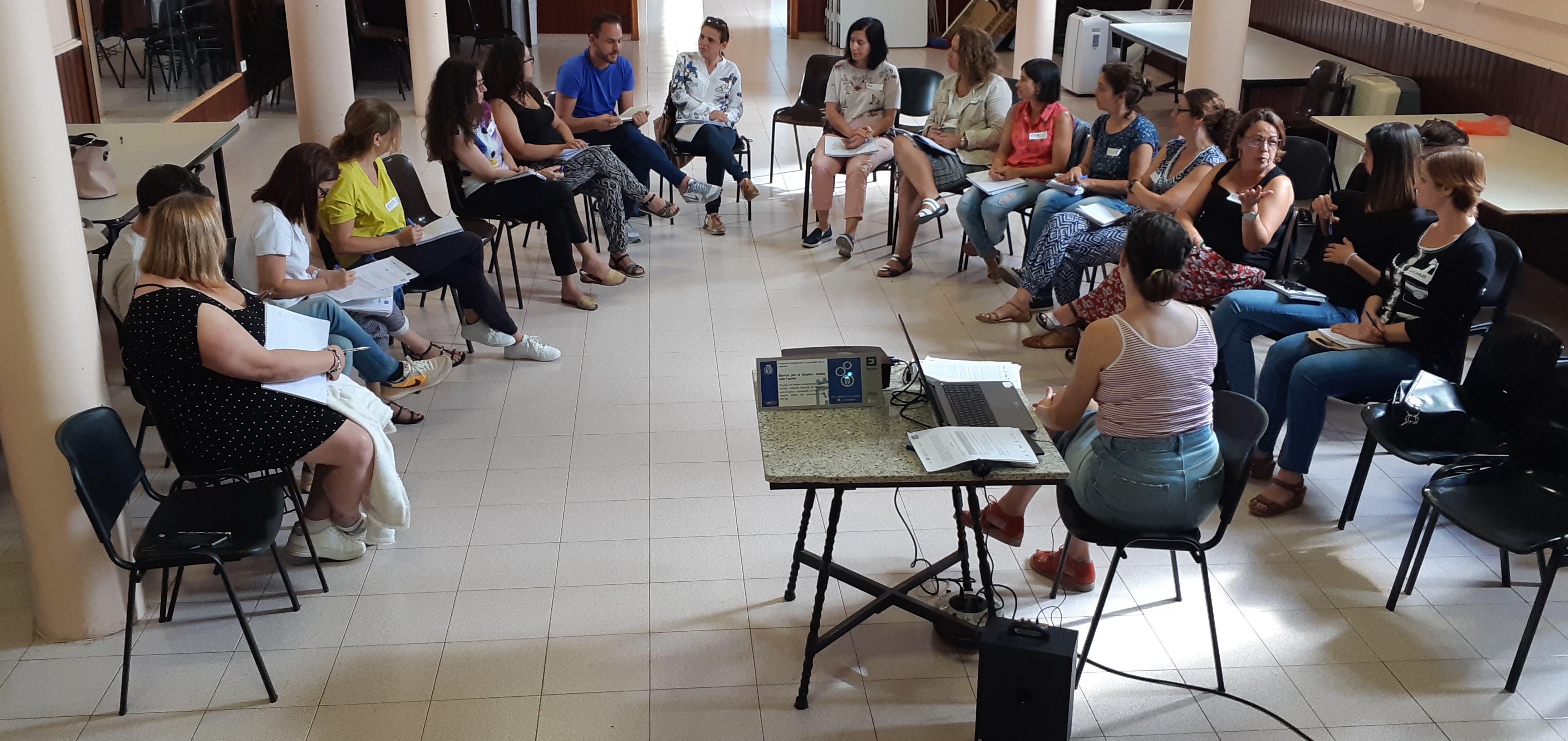 Reunión del equipo de orientación